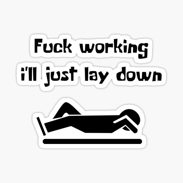 "Laying flat movement" Sticker for Sale by Seoul26 | Redbubble