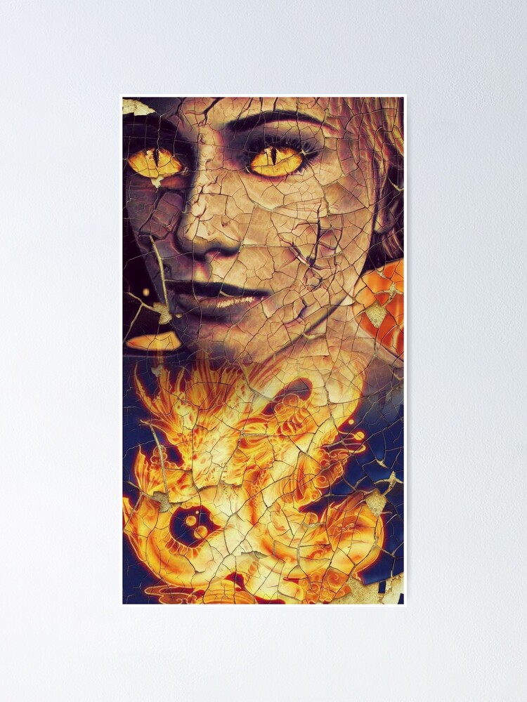 "The demoness" Poster for Sale by Photorebelle | Redbubble