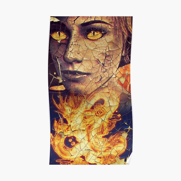 "The demoness" Poster for Sale by Photorebelle | Redbubble