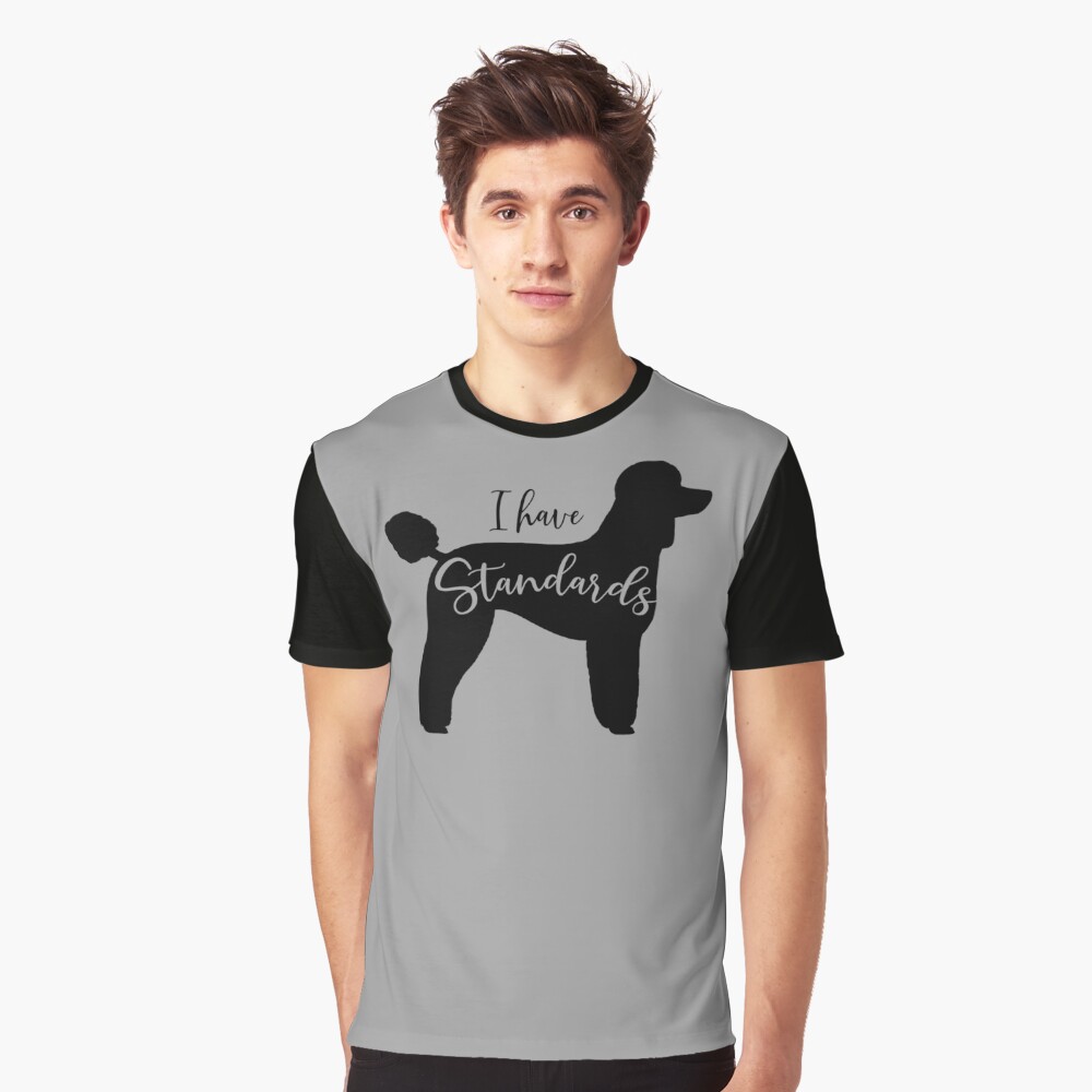 "I Have Standards - Standard Poodle" Sticker for Sale by Jenn Inashvili ...