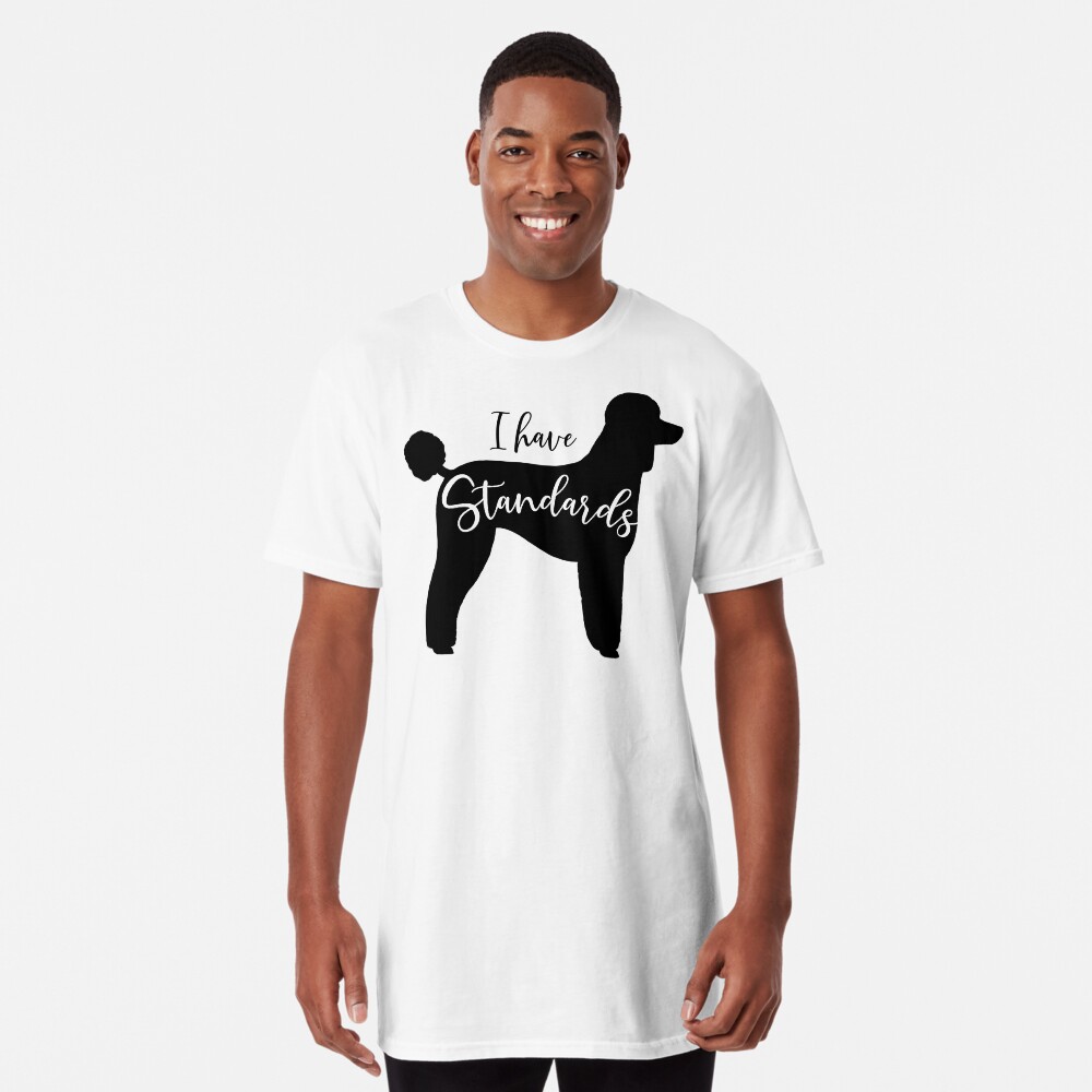"I Have Standards - Standard Poodle" Sticker for Sale by Jenn Inashvili ...