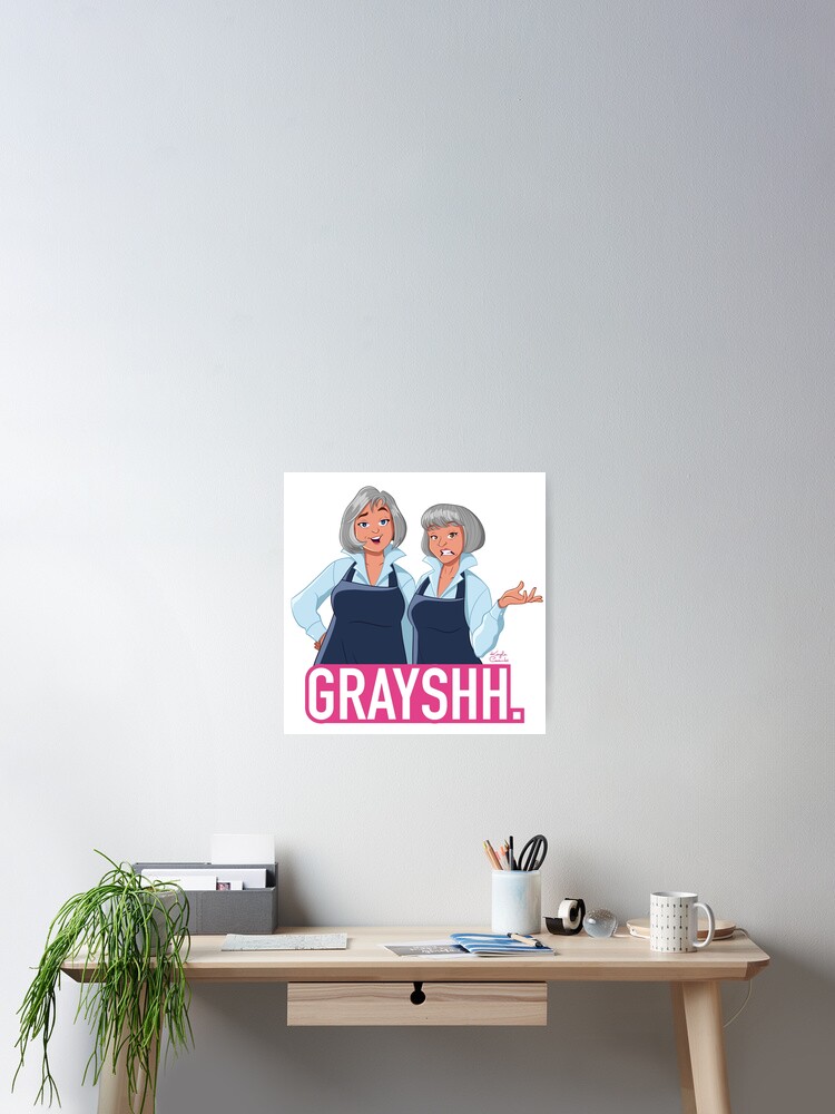 "Grayshh - Prue & Trude from Kath & Kim" Poster for Sale by Kayla ...