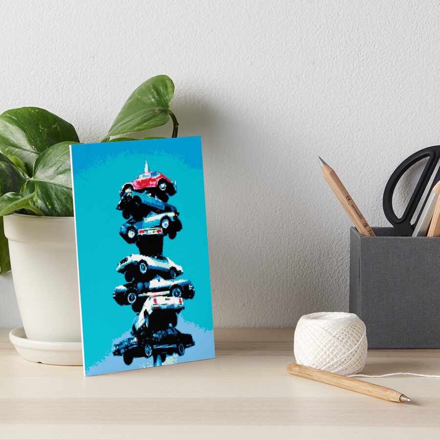 "Spindle Dust In pixel art " Art Board Print by Drewz87 | Redbubble