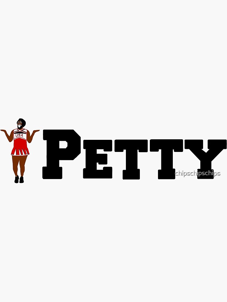 "Petty Sticker" Sticker for Sale by carolinepvoigt | Redbubble