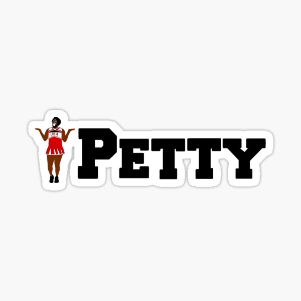"Petty Sticker" Sticker for Sale by carolinepvoigt | Redbubble