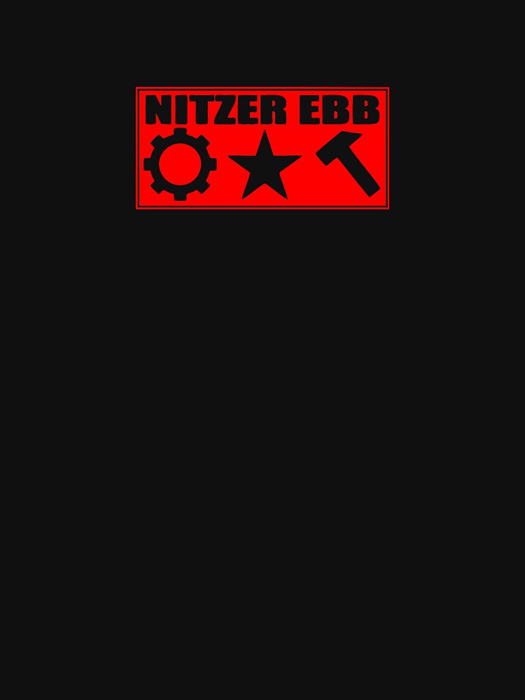 "Nitzer Ebb" T-shirt for Sale by gutagunawan | Redbubble | nitzer ebb t ...