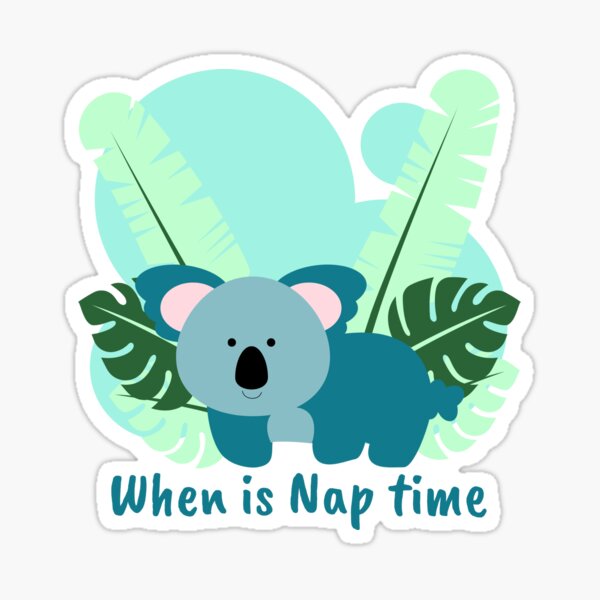 "Nap Time" Sticker for Sale by Krypto-Gospel | Redbubble