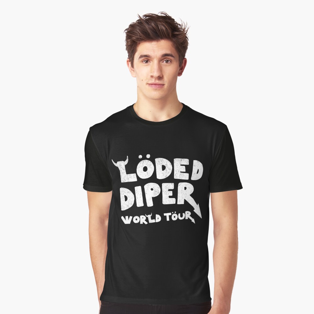 "Loded Diper World Tour - vintage original design" Kids T-Shirt for ...