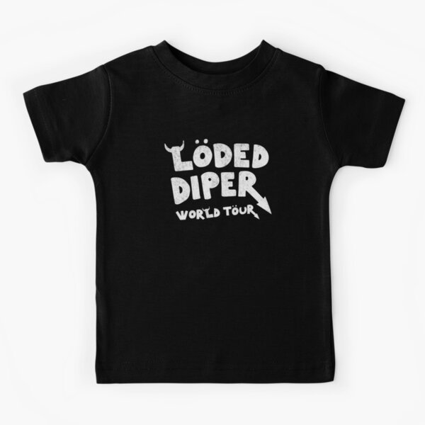"Loded Diper World Tour - vintage original design" Kids T-Shirt for ...
