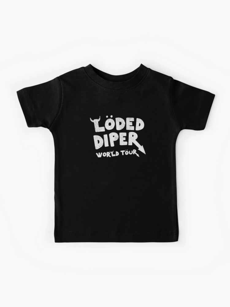 "Loded Diper World Tour - vintage original design" Kids T-Shirt for ...