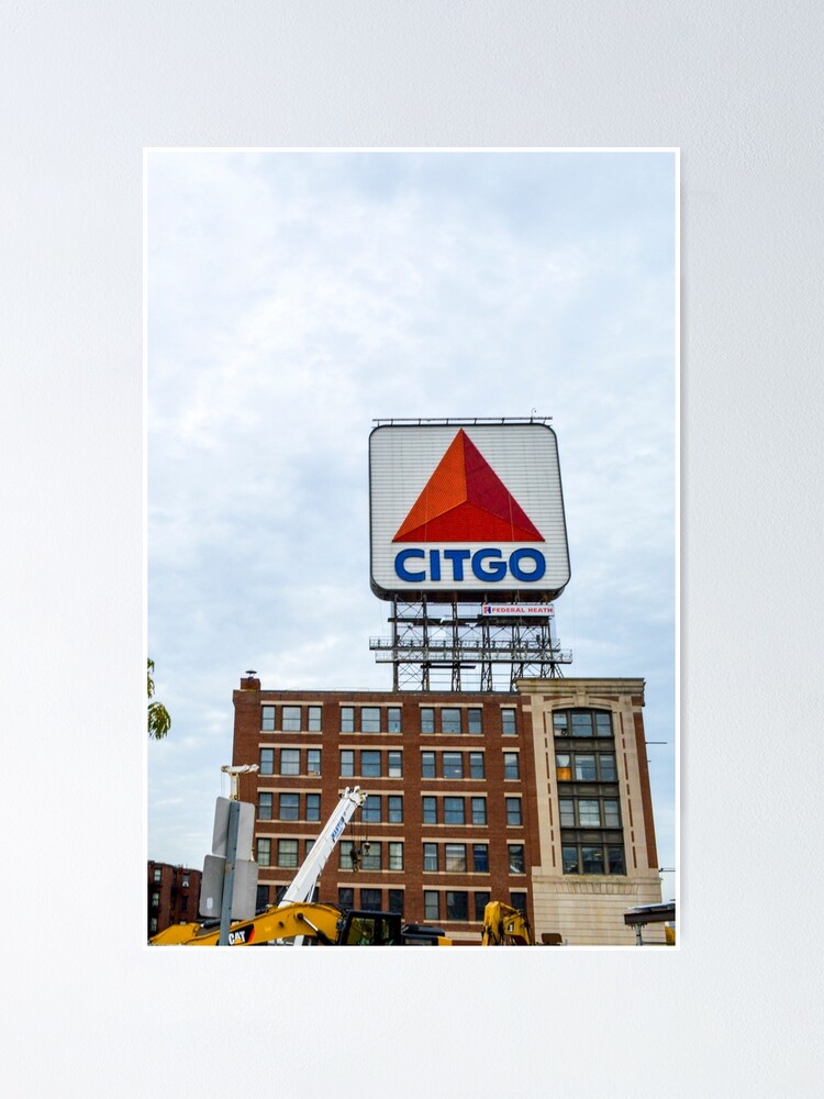 "Boston Citgo sign" Poster by kimberlytirso | Redbubble