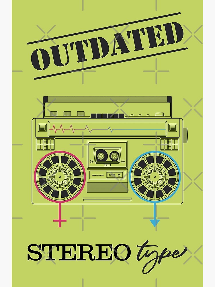 "Outdated Gender Stereotype" Art Print by Katerina-Gram | Redbubble