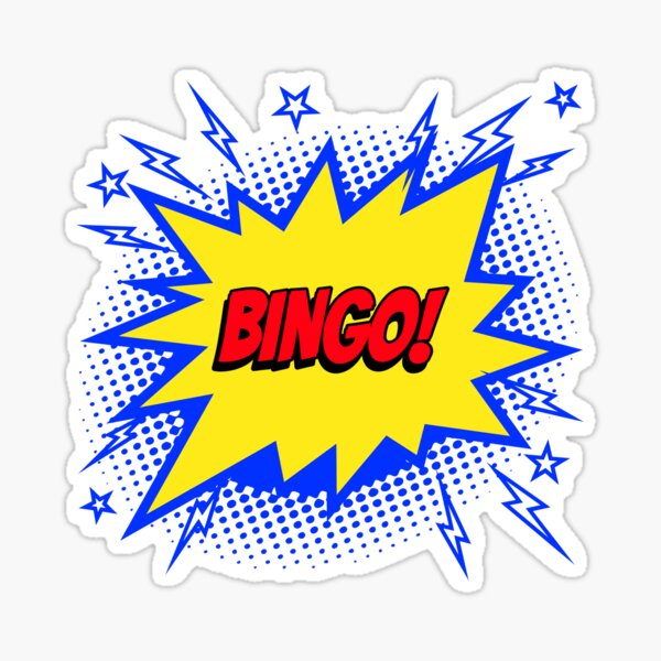 "Best Play Bingo" Sticker by PGPlusGood | Redbubble