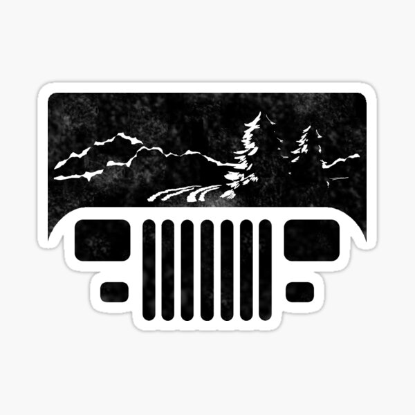 Jeep Yj Stickers | Redbubble