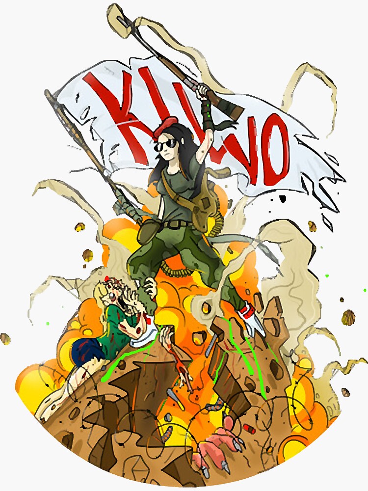 "Kiwo " Sticker for Sale by phankimnga | Redbubble