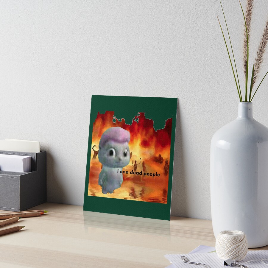 "Cursed Bibble " Art Board Print by MANDY-DSN | Redbubble