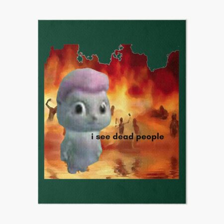 "Cursed Bibble " Art Board Print by MANDY-DSN | Redbubble