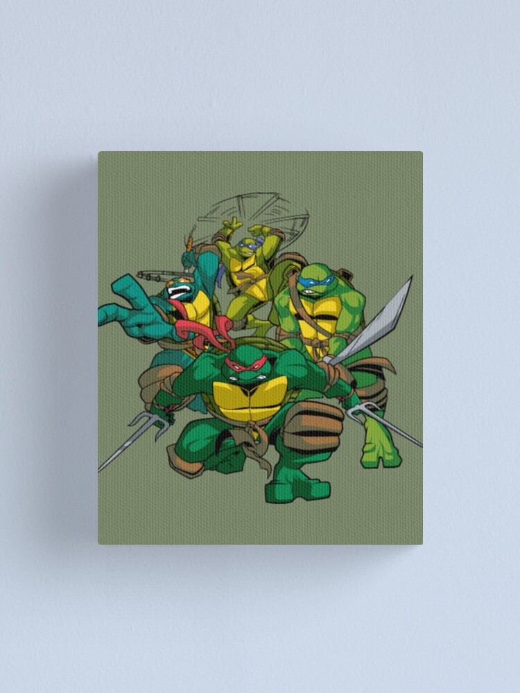 "The ninja turtle," Canvas Print for Sale by PrizmaCA | Redbubble