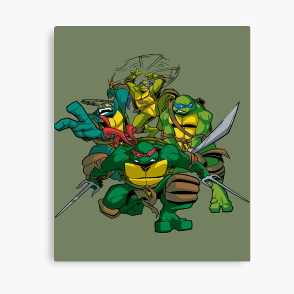 "The ninja turtle," Canvas Print for Sale by PrizmaCA | Redbubble