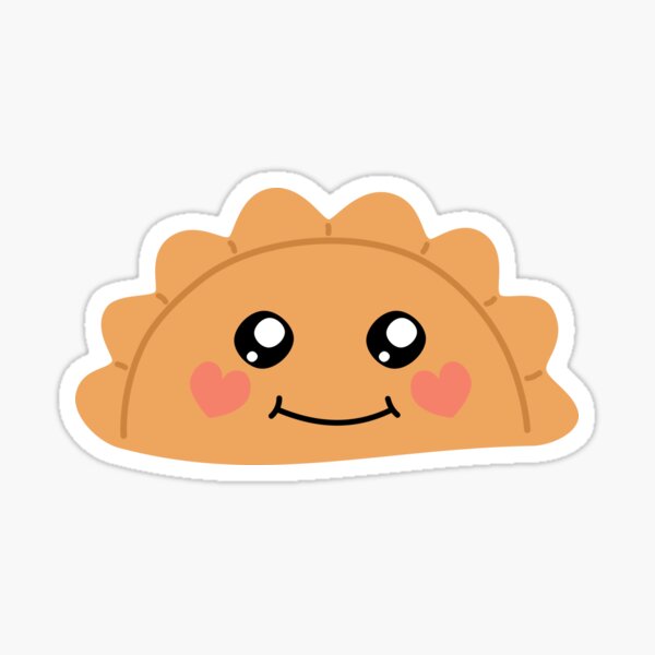 "Kawaii Cornish Pasty" Sticker for Sale by cashewdays | Redbubble