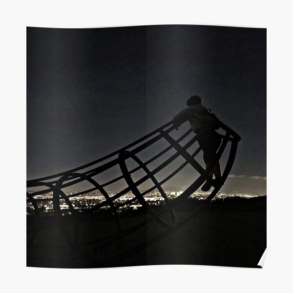 "Overlook City Lights" Poster for Sale by SamBamet | Redbubble