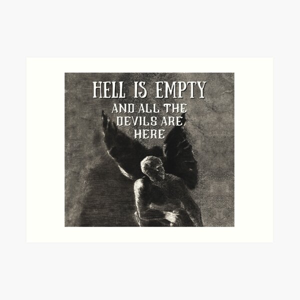"Funny Dark Humor Memes - Hell is Empty and All the Devils are Here ...
