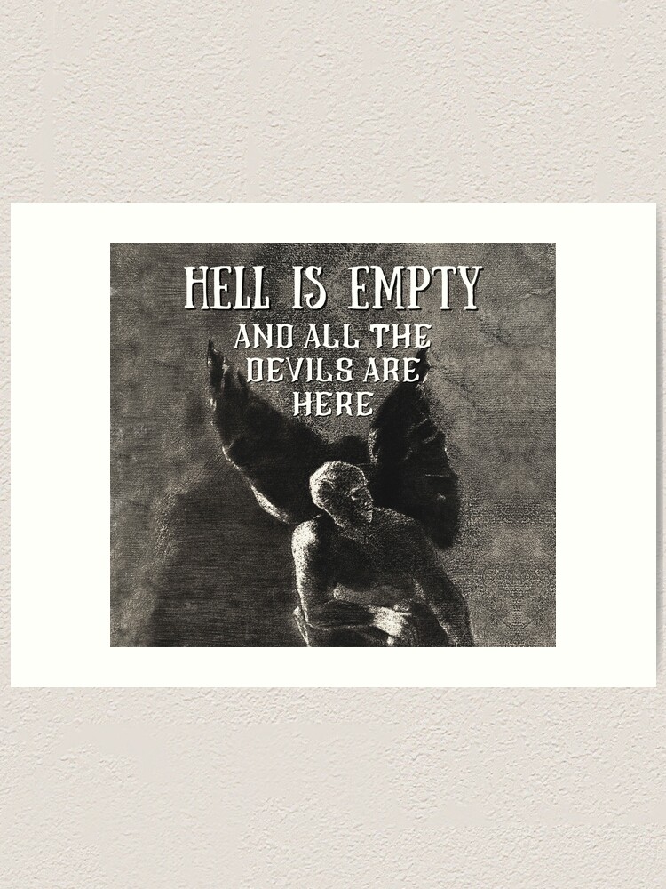 "Funny Dark Humor Memes - Hell is Empty and All the Devils are Here ...
