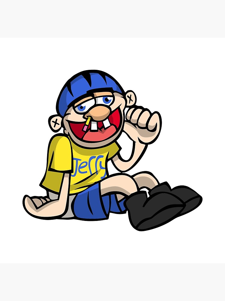 Sml Jeffy Cartoon Poster For Sale By Nuyalosna Redbubble