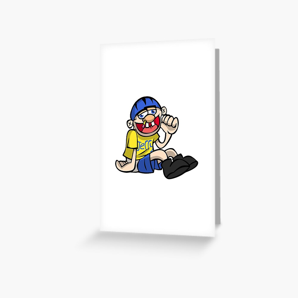 "SML Jeffy Cartoon " Greeting Card by nuyalosna | Redbubble