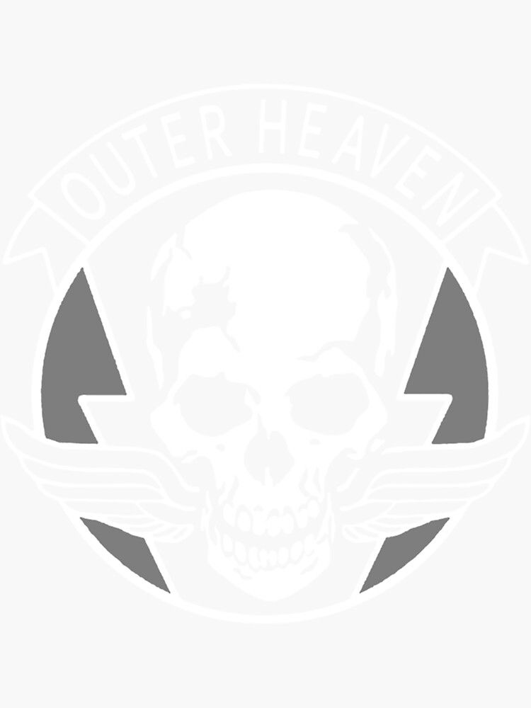 "Outer Heaven Metal Gear Solid " Sticker for Sale by illytakesatri ...