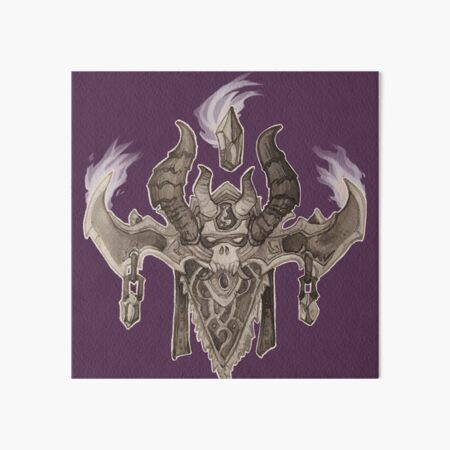 "Demon Hunter crest" Art Board Print for Sale by ArryDesign | Redbubble