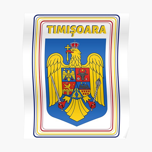 "City of Timișoara" Poster for Sale by FedSherDesign | Redbubble
