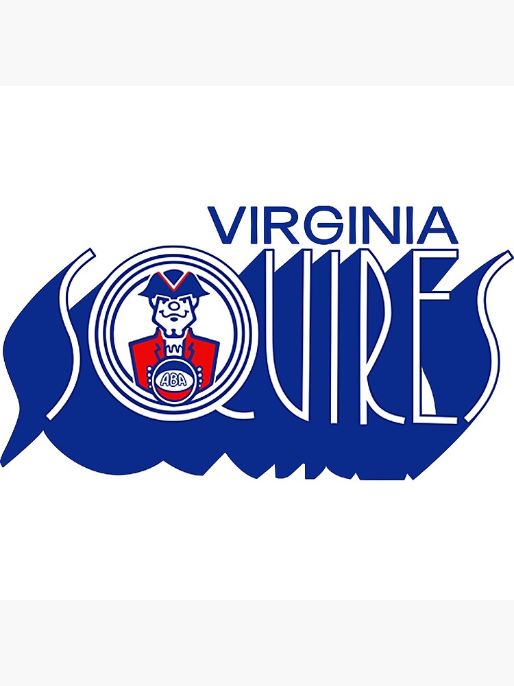 Poster « La défunte Virginia Squires ABA Basketball 1972 », par ...