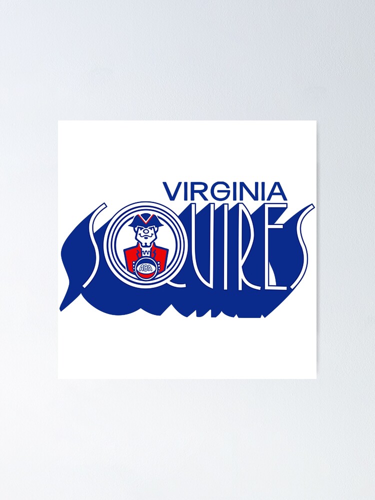 Poster « La défunte Virginia Squires ABA Basketball 1972 », par ...