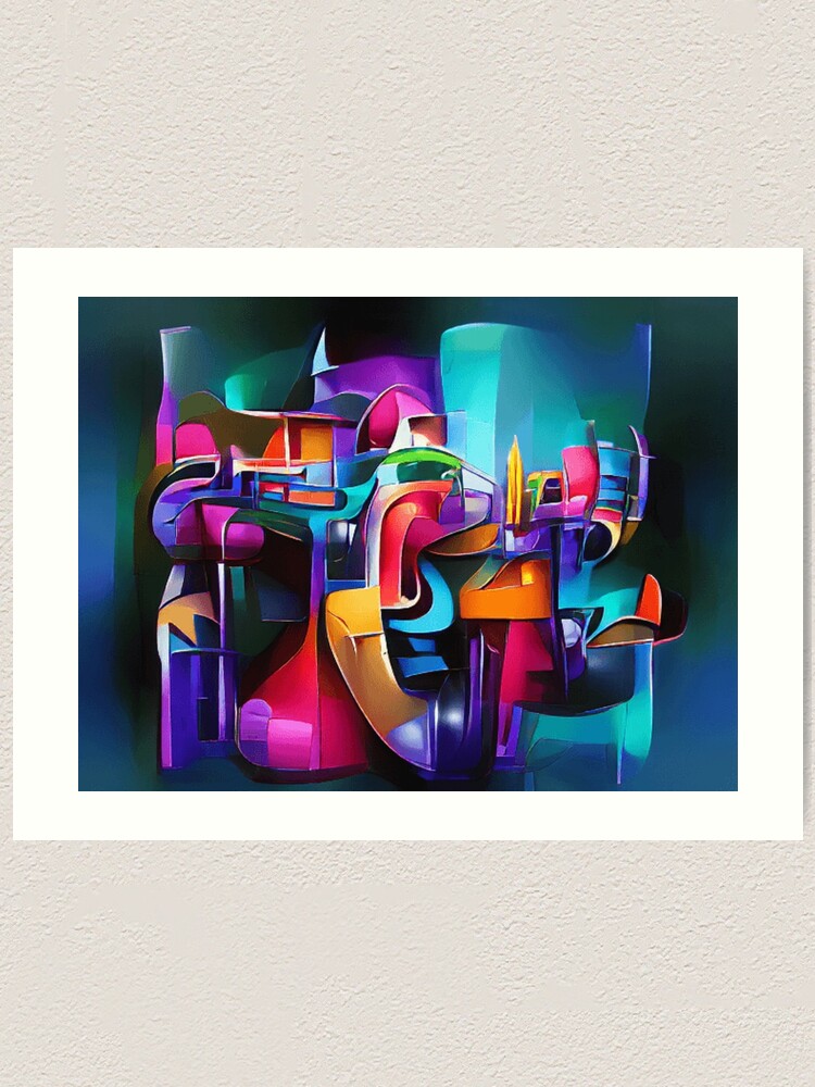 "Neo-Psychedelia in Primordial Form" Art Print by DMTTAPESFL | Redbubble