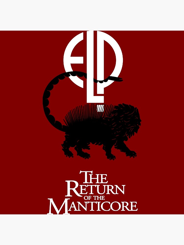 ELP Return of the Manticore Premium Matte Vertical Poster sold by ...