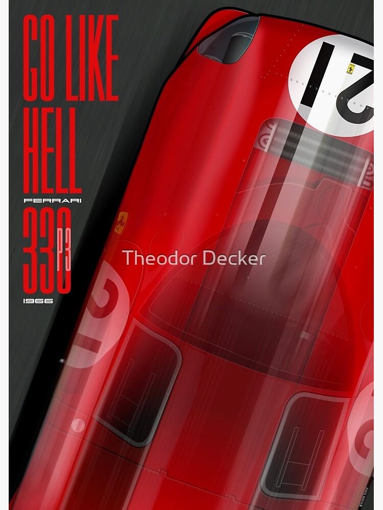 Go like Hell 330P3 Premium Matte Vertical Poster sold by Iram Akhtar ...