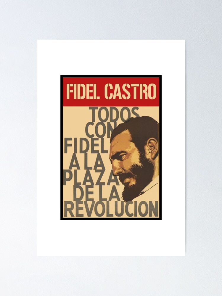 "Fidel castro Revolution" Poster by holidoli | Redbubble
