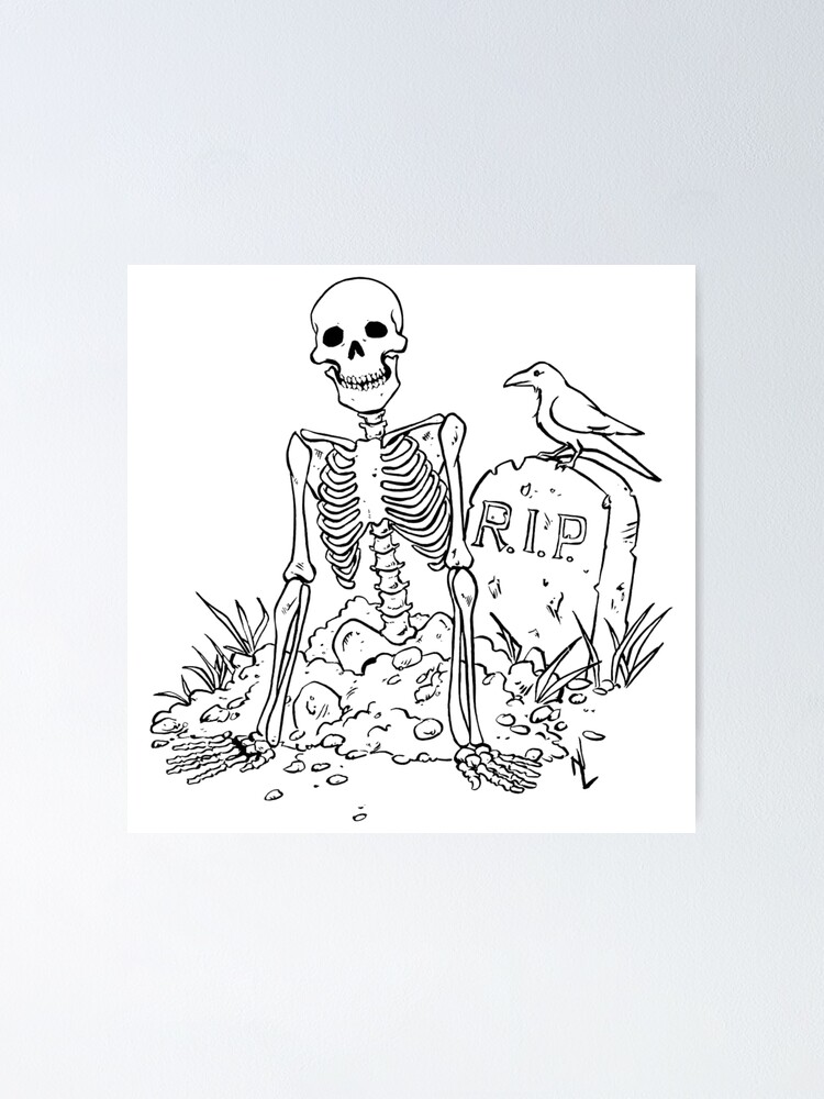 "Rip" Poster for Sale by Inanotherworldd | Redbubble
