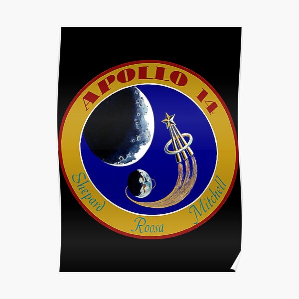 "Apollo 14 Logo " Poster for Sale by vobachtra85 | Redbubble