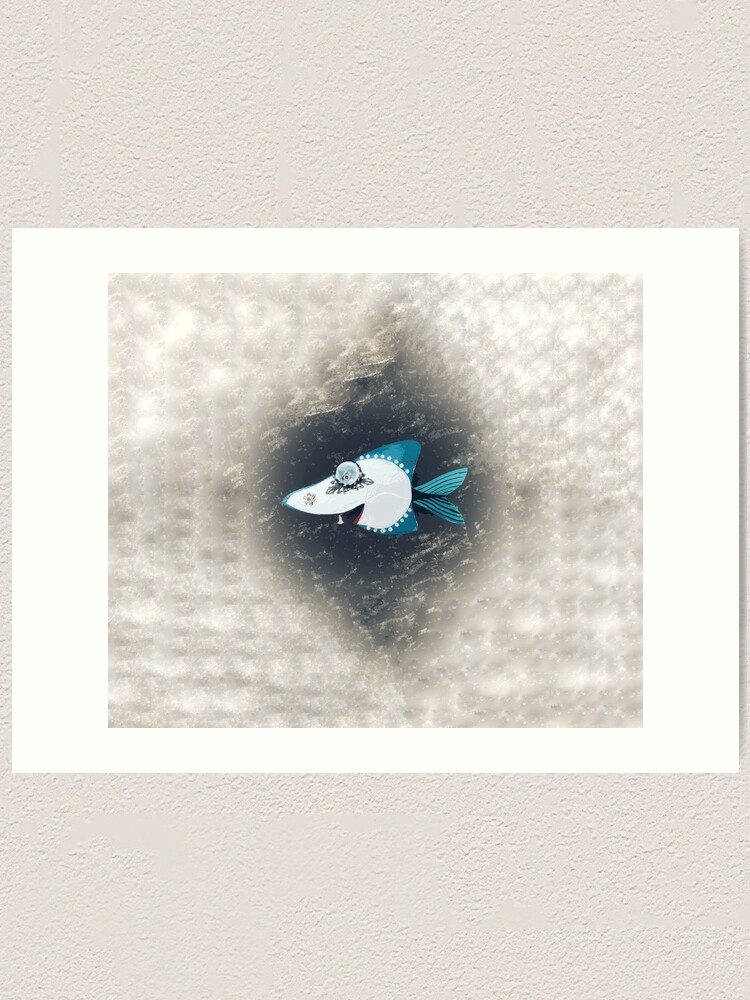 "Boho Fish 14 Coastal Design Style A Edited PHOTO of Wooden Fish Wall ...