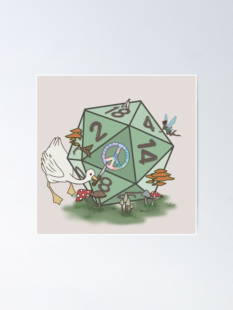"Danielle Barkstock D20" Poster by inannaarts | Redbubble