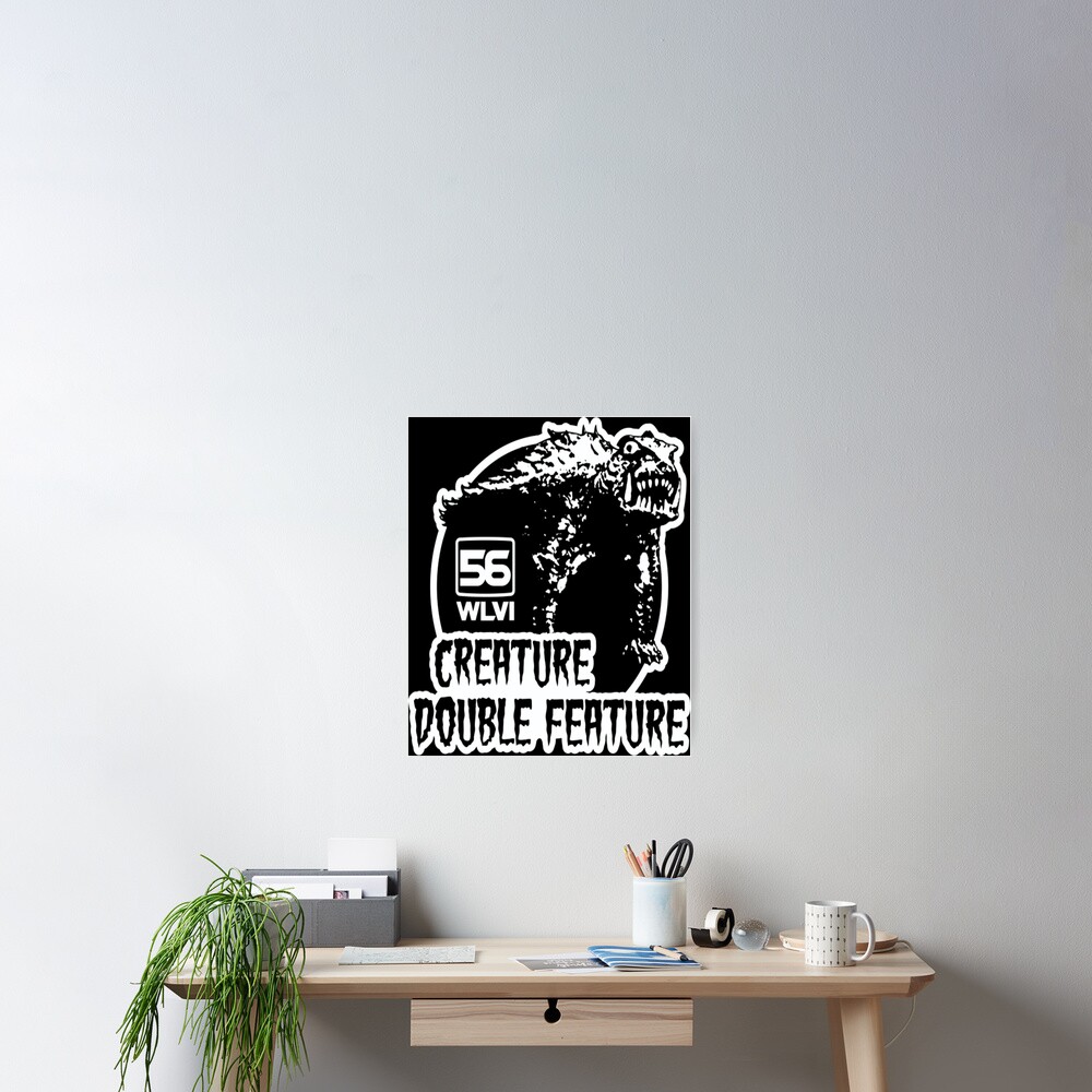 "Creature Double Feature T-ShirtCreature Double Feature 56" Poster for ...