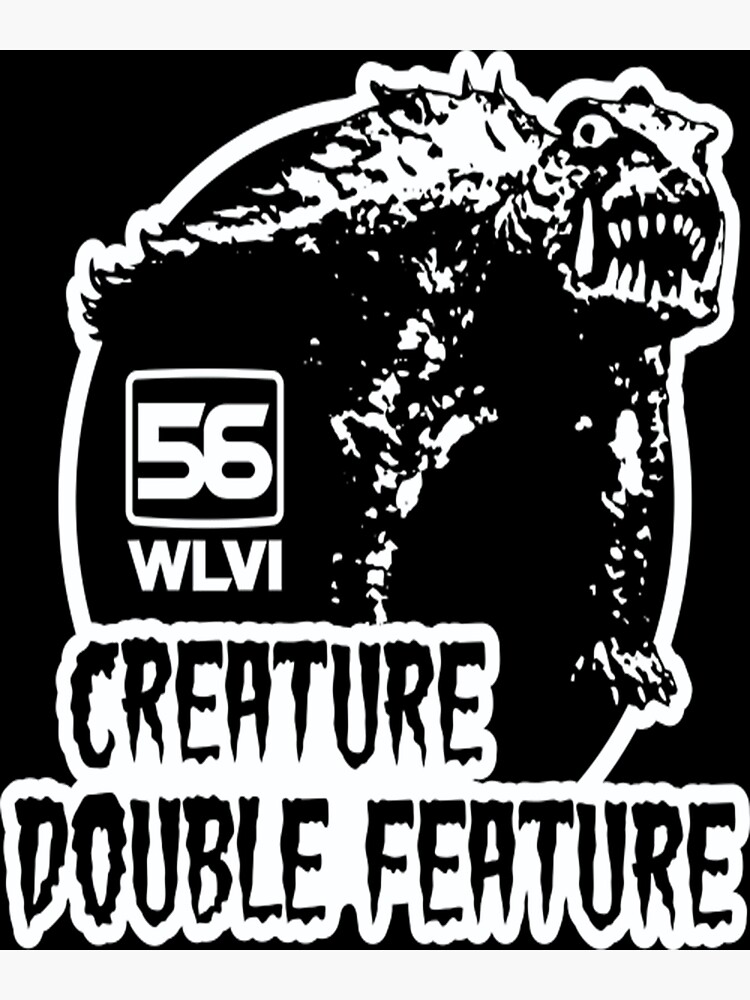 "Creature Double Feature T-ShirtCreature Double Feature 56" Poster for ...