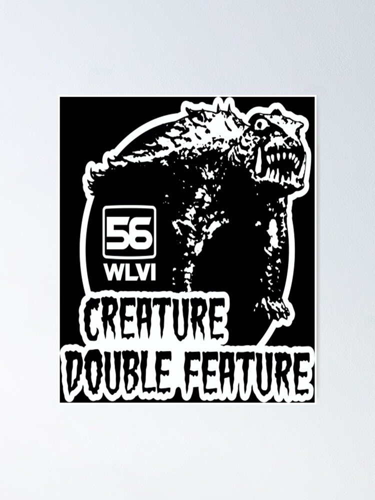 "Creature Double Feature T-ShirtCreature Double Feature 56" Poster for ...