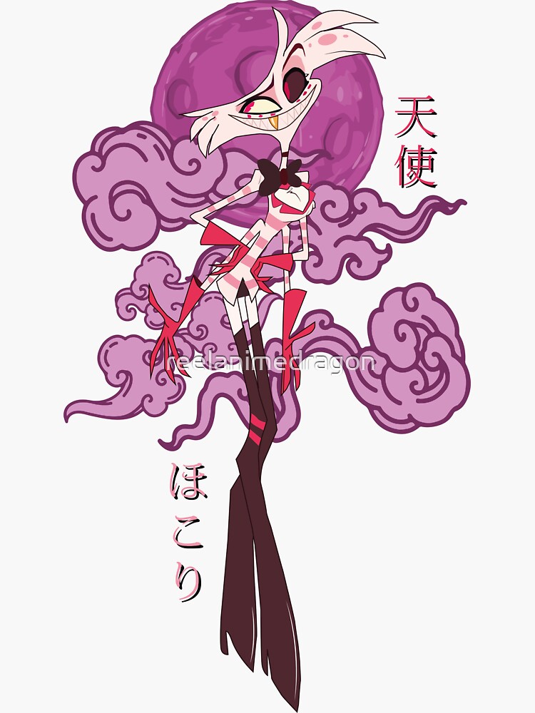 "Angel Dust Spider - Hazbin Hotel" Sticker for Sale by reelanimedragon ...