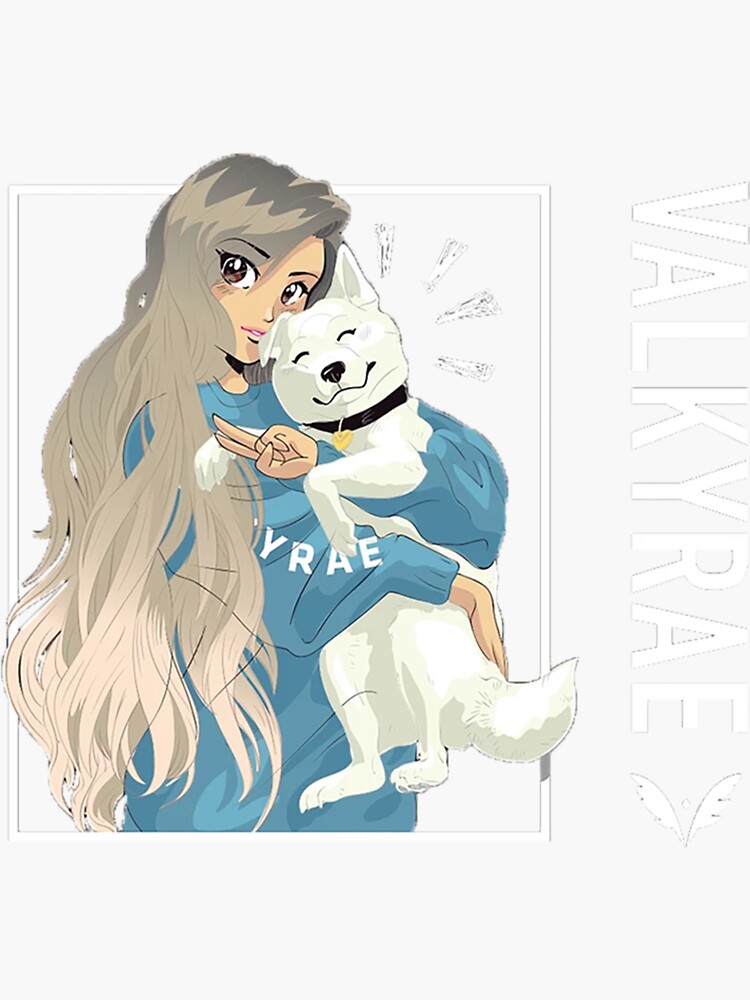 "VALKYRAE - MIKA TEE New Edition " Sticker for Sale by NSTLG | Redbubble