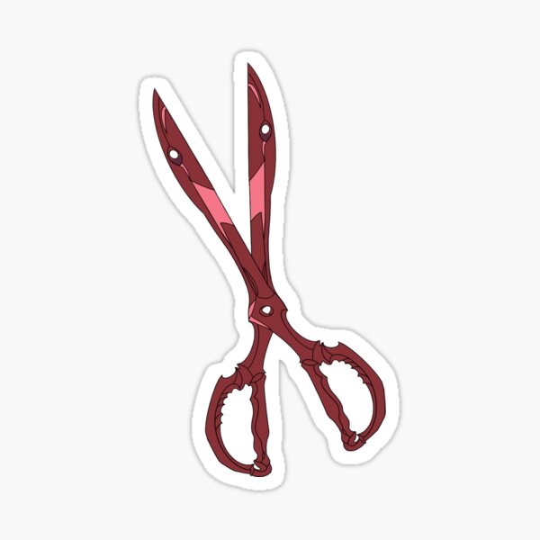 "Kill La Kill Scissors" Sticker for Sale by maplefoot | Redbubble