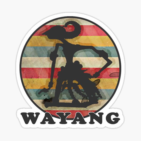 "art wayang " Sticker by nhvi96097 | Redbubble