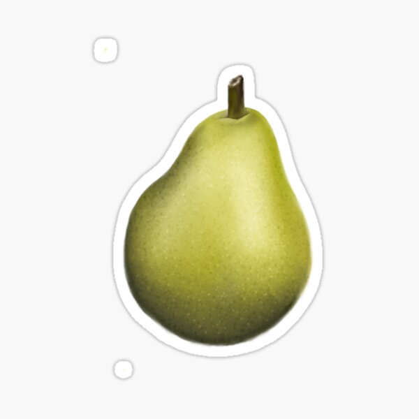 "Pear" Sticker for Sale by Morrolane | Redbubble